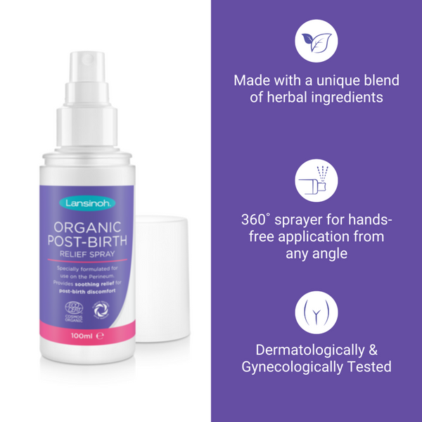 Organic Post Birth Relief Spray 100ML | Lansinoh Lebanon